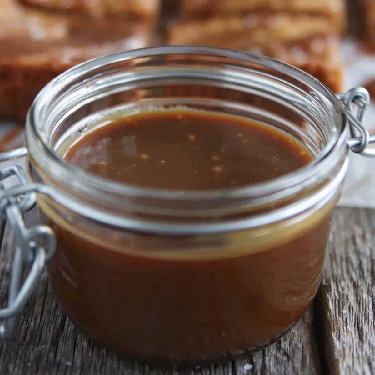 Stout Butterscotch Sauce - Wild Thistle Kitchen