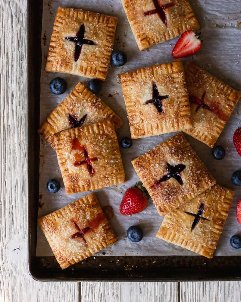 Berry Hand Pies - wild thistle kitchen