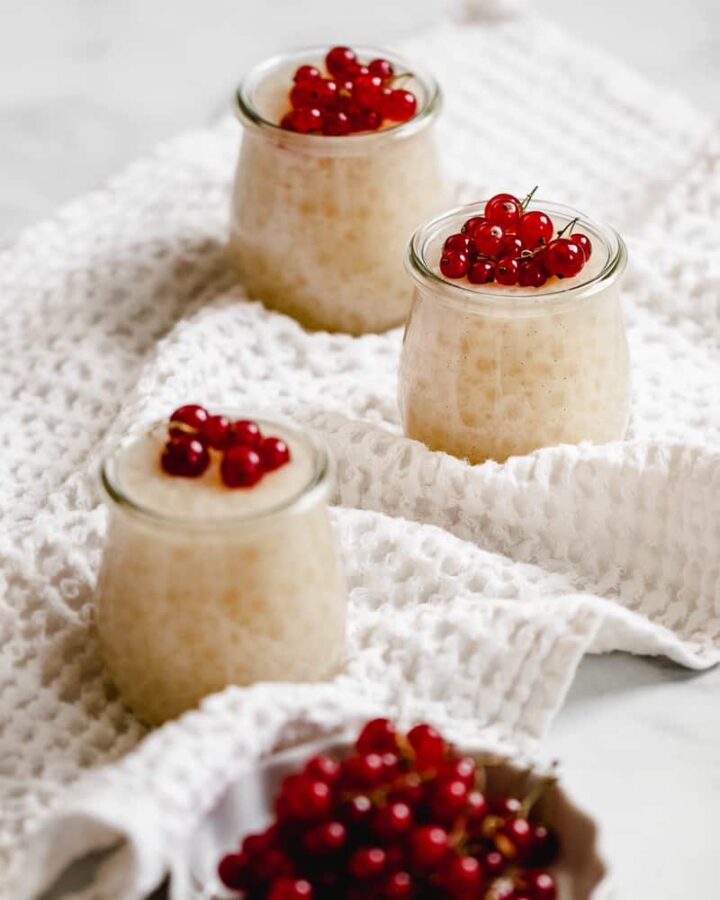 Vanilla Bean Tapioca Pudding - wild thistle kitchen