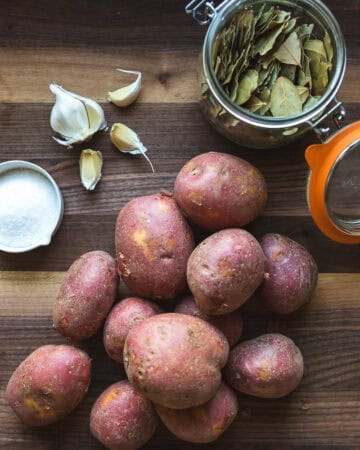 Red Skinned Mashed Potatoes (Stovetop or Instant Pot)