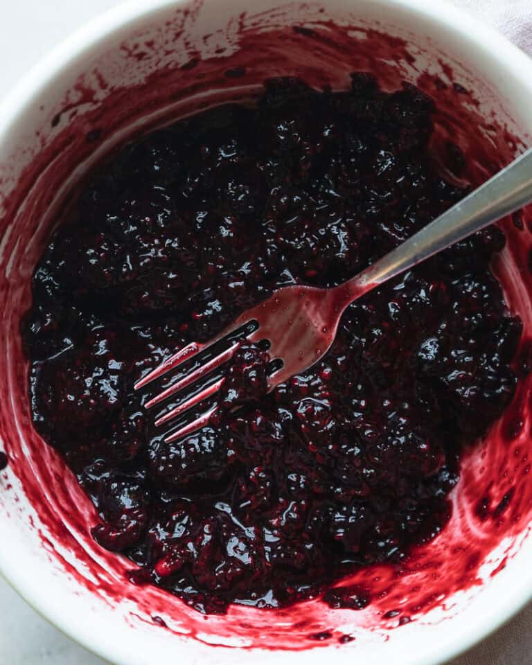 Black Raspberry Ice Cream - Wild Thistle Kitchen