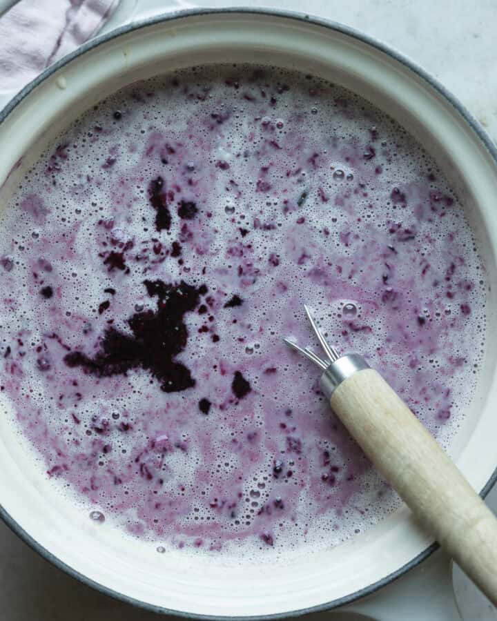 Black Raspberry Ice Cream - Wild Thistle Kitchen