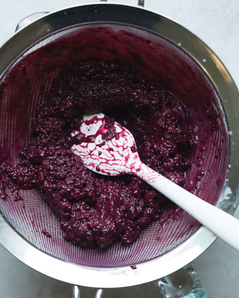 Black Raspberry Ice Cream - Wild Thistle Kitchen