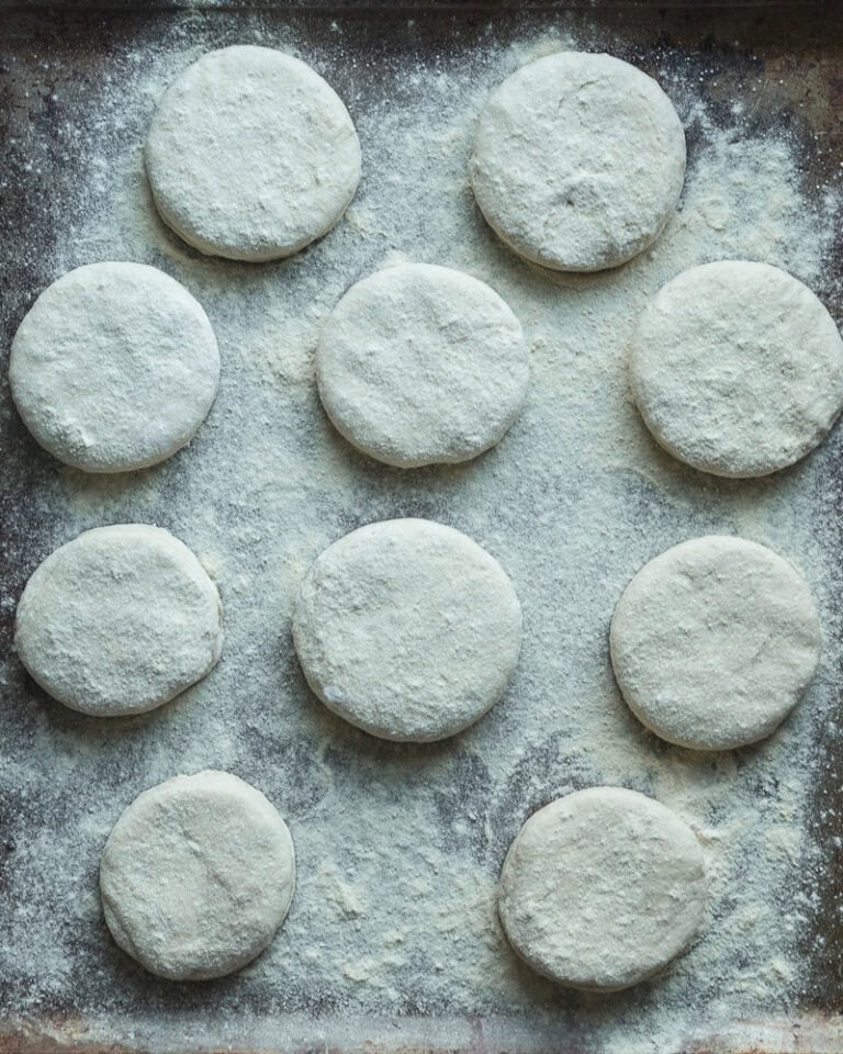 Sourdough Discard English Muffins (overnight or same day)