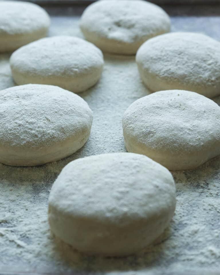 Sourdough Discard English Muffins (overnight or same day)